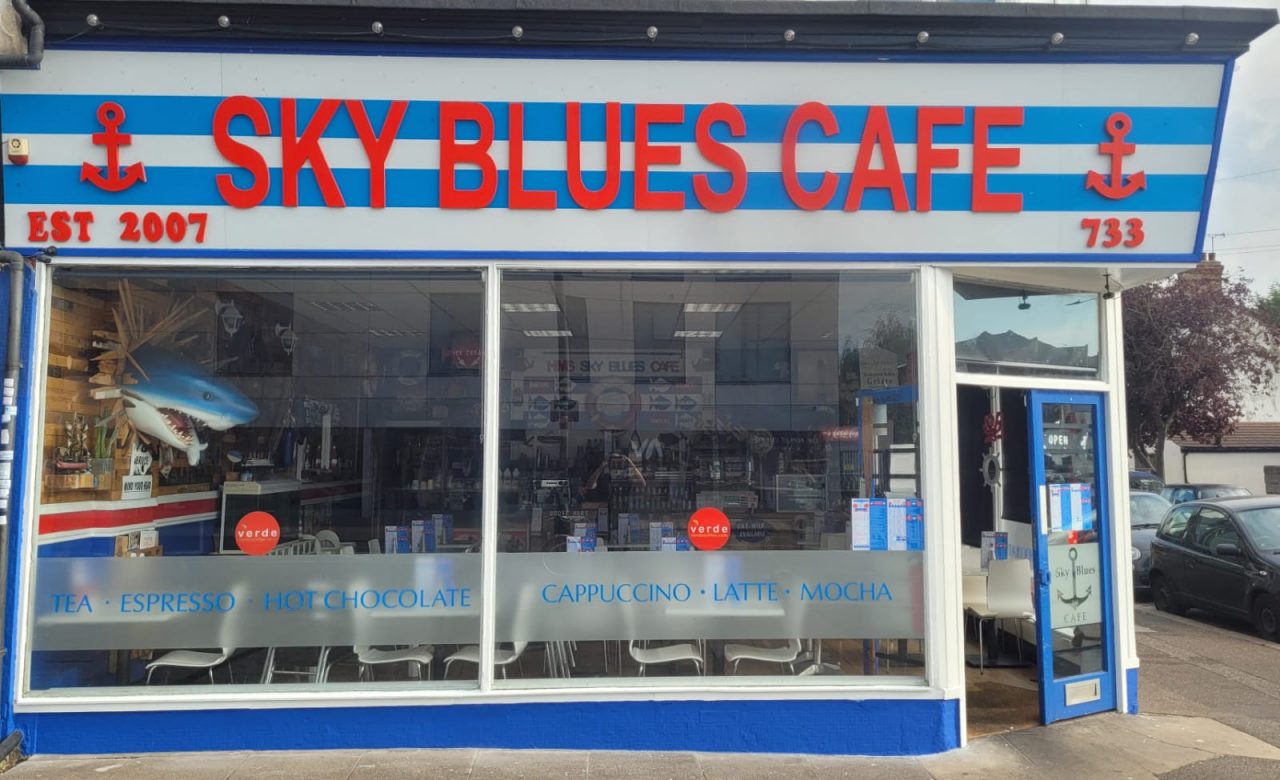 About Sky Blues Cafe